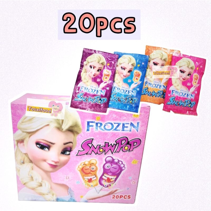 Frozen Snow Pop Lollipop 20pcs | Shopee Malaysia
