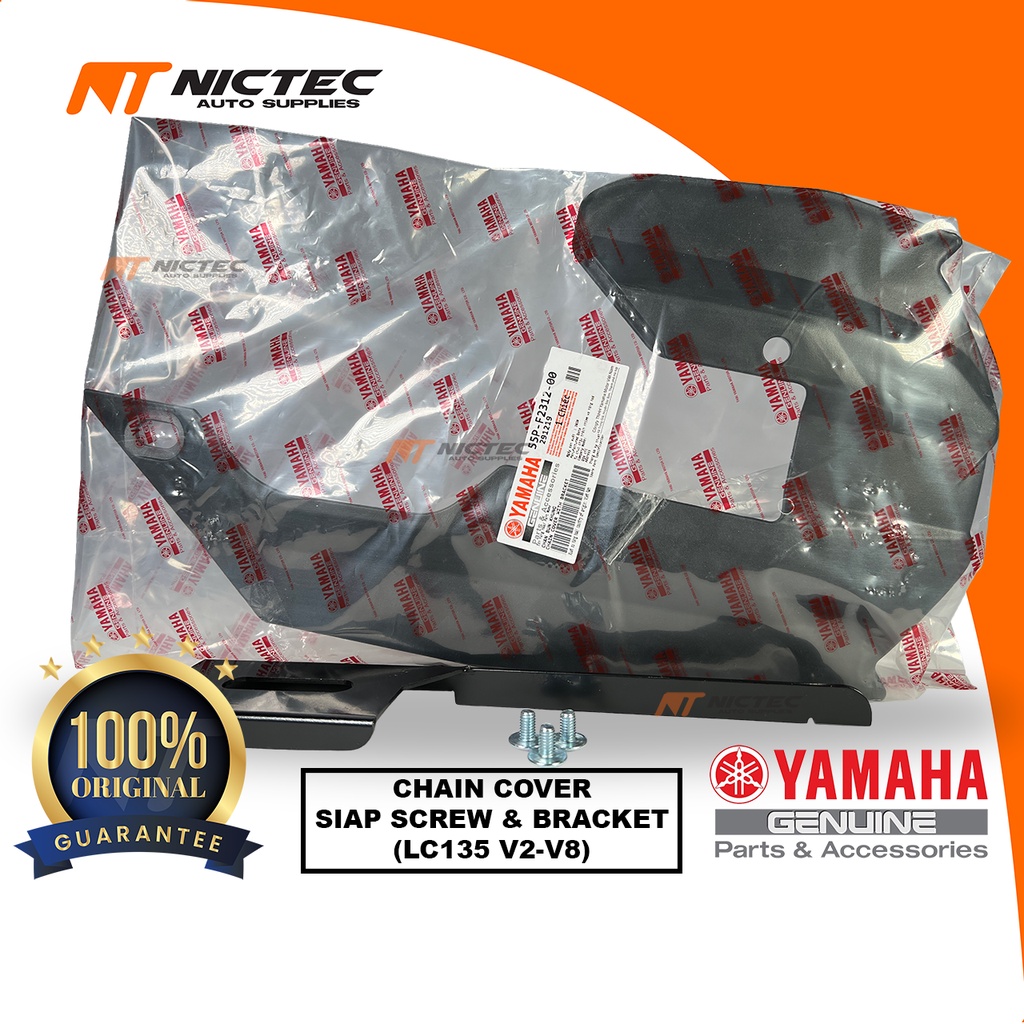 YAMAHA ORIGINAL VIETNAM CHAIN COVER LC135 V2-V8 SIAP BRACKET SCREW ...