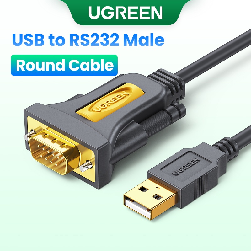 UGREEN USB to RS232 COM Serial PDA 9 DB9 Pin Cable Adapter with PL2303 ...