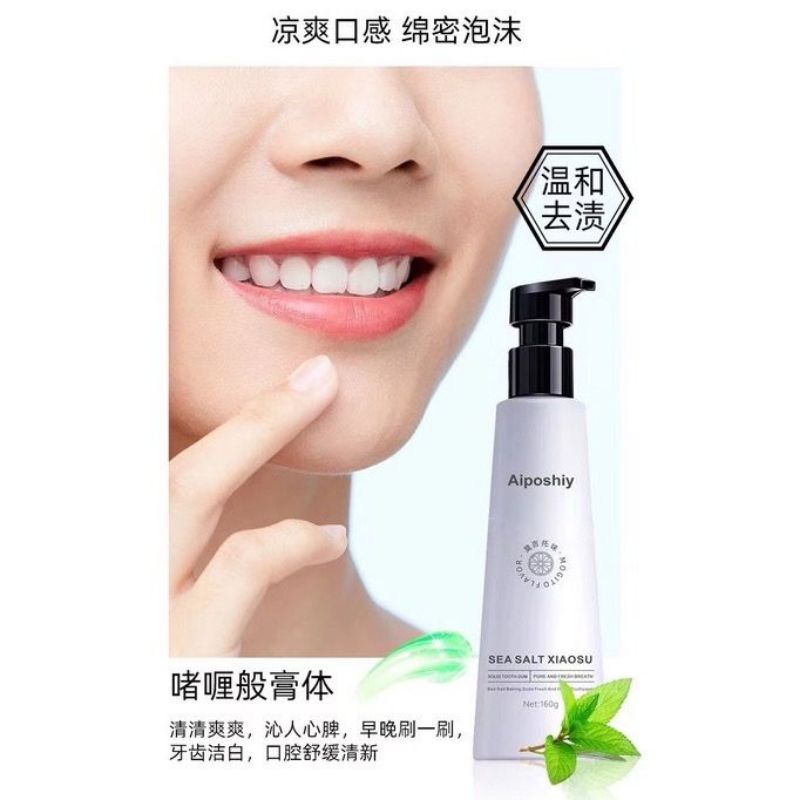 Toothpaste Press Type Baking Soda Whitening Toothpaste Remove Stain ...