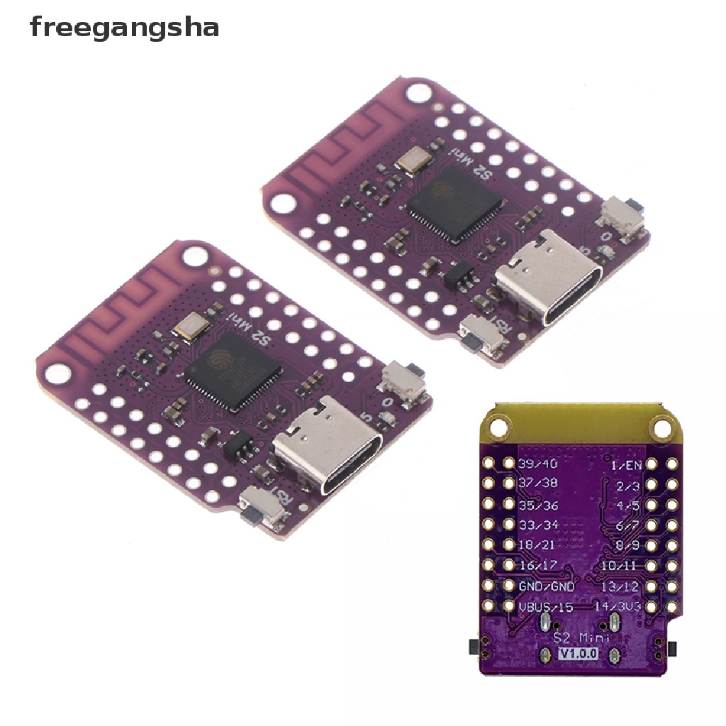 [FREG] S2 Mini V1.0.0 ESP32-S2 4MB FLASH 2MB PSRAM WIFI Development IOT ...