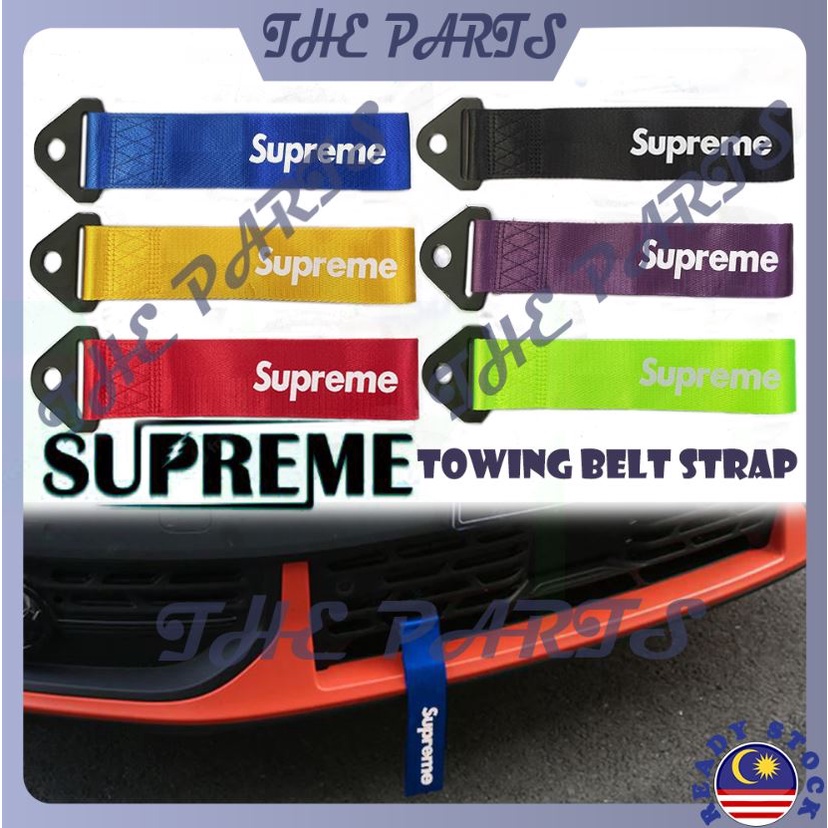 Universal Supreme Towing Strap Belt Car Front Rear Bumper Car Tow Hook ...