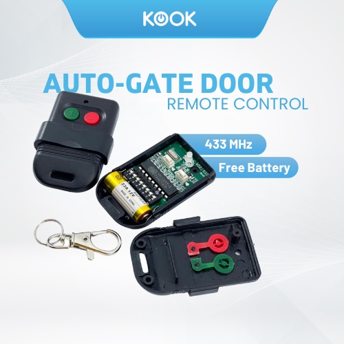 AutoGate Door Remote Control 330MHz 433MHz Auto Gate Wireless Remote ...