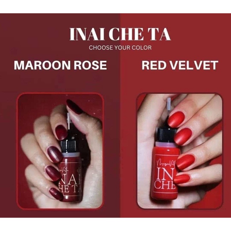 INAI CHE TA (Maroon Rose & Red Velvet ) | Shopee Malaysia
