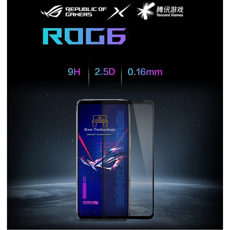 Asus ROG Phone 6 6 Pro 6D 6D Ultimate Tempered Glass Screen Protector ...