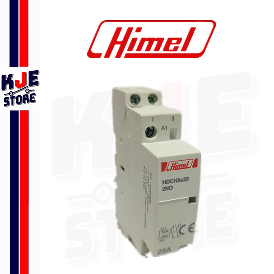 Himel 25A 2P 2NO MODULAR CONTACTOR | Shopee Malaysia
