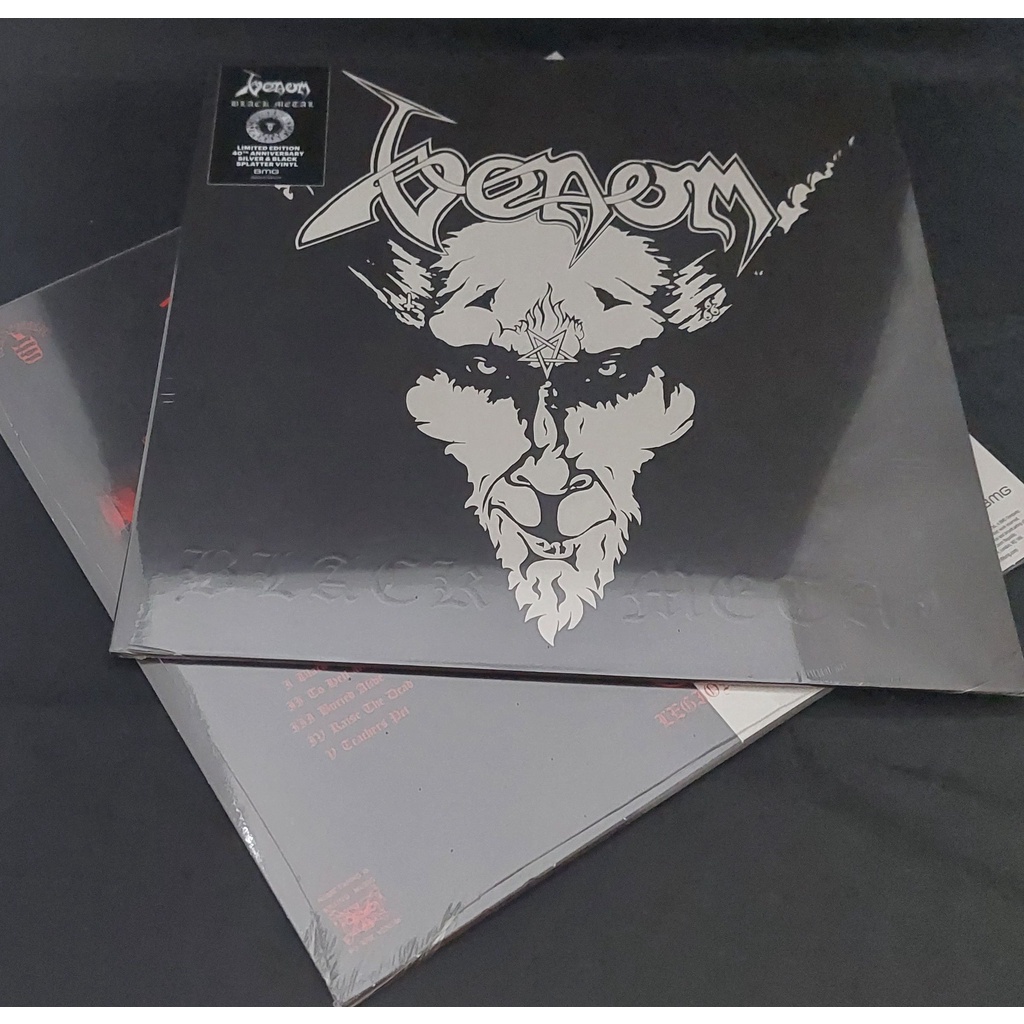 Venom - Black Metal (12" Silver & Black Splatter Vinyl) | Shopee Malaysia
