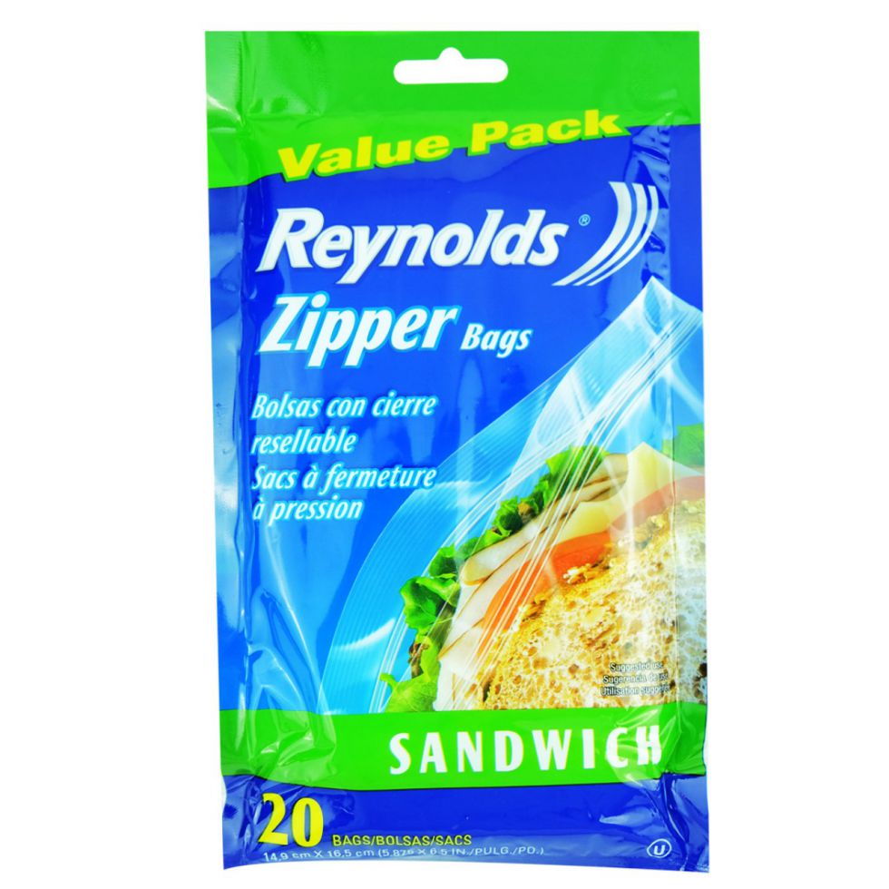 Reynolds Sandwich Zipper Bag Plastic 20 Pcs. | Shopee Malaysia