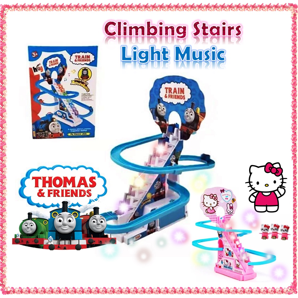Climbing Stairs Electric Toys Light Music Thomas & Friends Hello Kitty ...