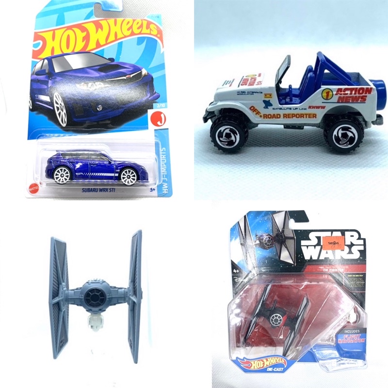hot wheels subaru wrx sti roll patrol star wars tie fighter first order ...