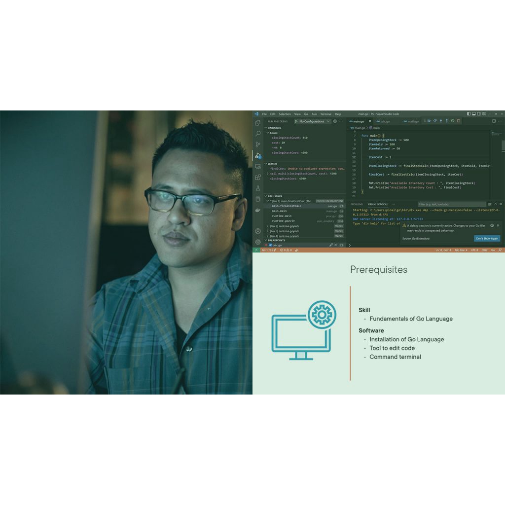 🔥COURSE🔥[Udemy] Debugging in Go | Shopee Malaysia