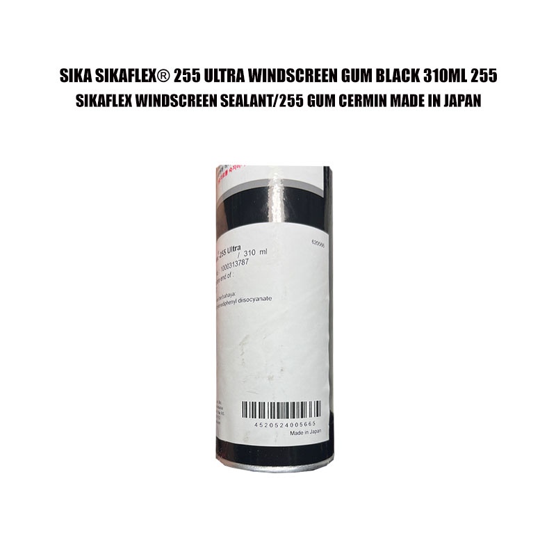 SIKA SIKAFLEX® 255 ULTRA WINDSCREEN GUM BLACK 310 ML SEALANT 255 GUM ...