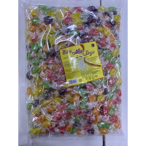 NINI GULA-GULA PERISA BUAH-BUAHAN MINI-DROP / MINI-DROP ASSORTED FRUIT ...