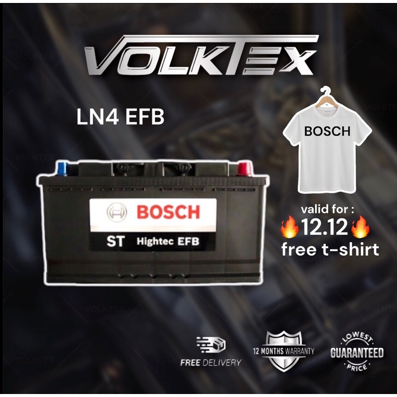 LN4 (EFB) DIN 80 BOSCH - Car Battery Kereta BMW F22,X1 E84 VOLVO v40 | Shopee Malaysia