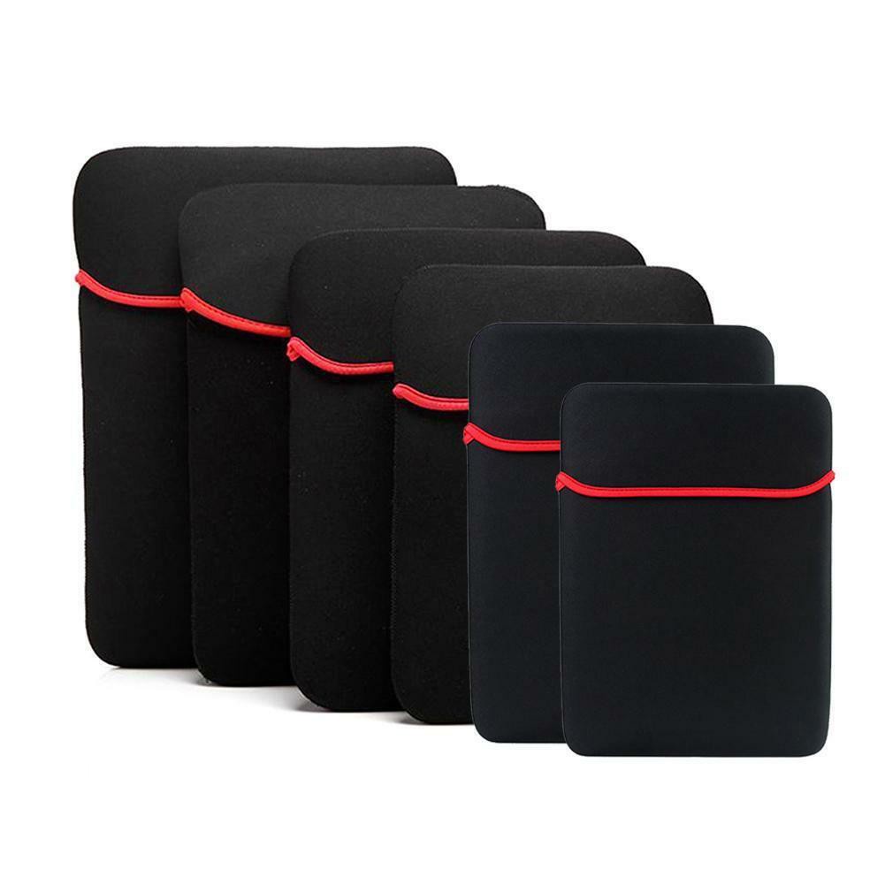 7'' 10'' 12'' 14" 15.6" inches Laptop soft Case Bag Cover Sleeve Pouch ...