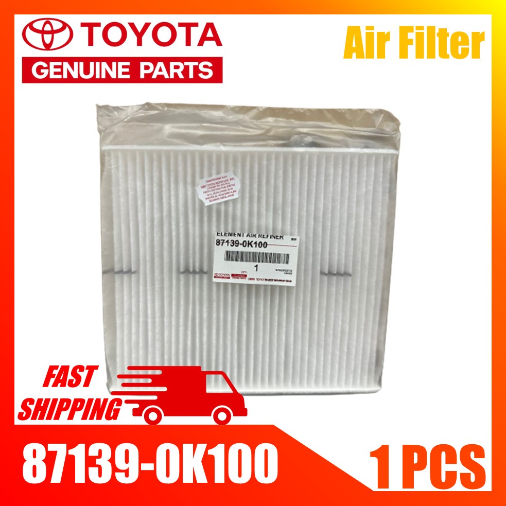 Genuine Toyota Aircond Filter 87139-0K100 – Air Filter / Innova / Hilux ...
