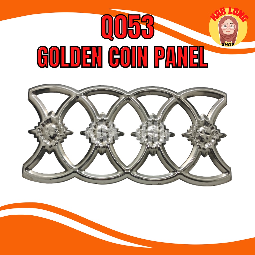 SUS 304 Q53 GOLDEN COIN PANEL pagar grill | Stainless steel pagar grill ...
