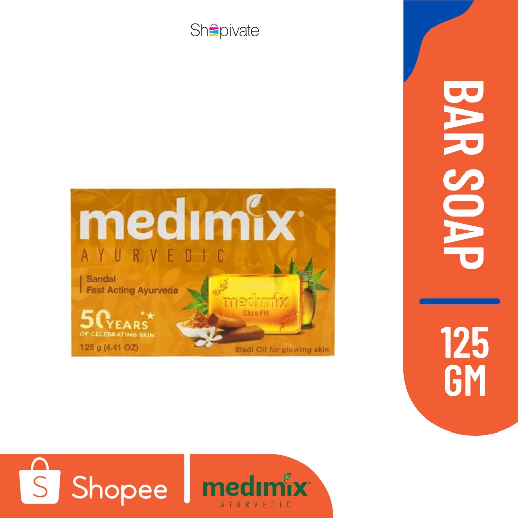 Medimix Ayurvedic Soap with SANDAL & ELADI OIL 125g (Exp: Jun 2024 ...