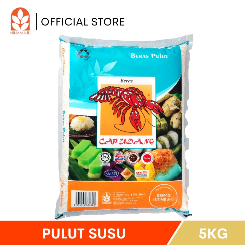CAP UDANG Pulut Susu 5KG | Shopee Malaysia