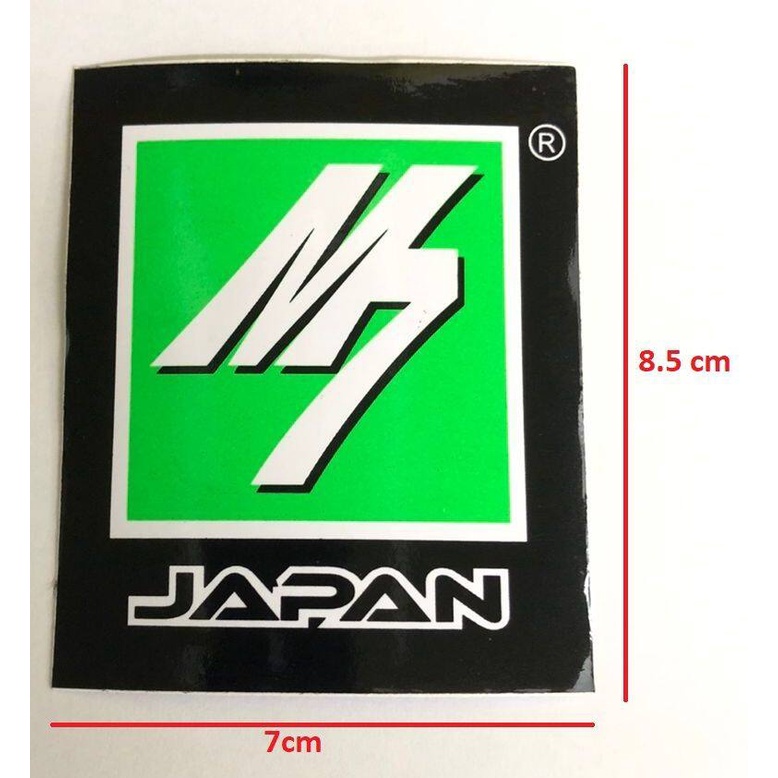 M7 JAPAN Sticker 7cm x 8.5cm (1pc) | Shopee Malaysia