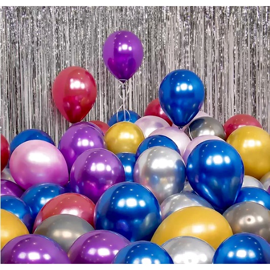 [10 inch Balloon] Colourful Birthday Party Balloon Decorations 生日气球派对 ...
