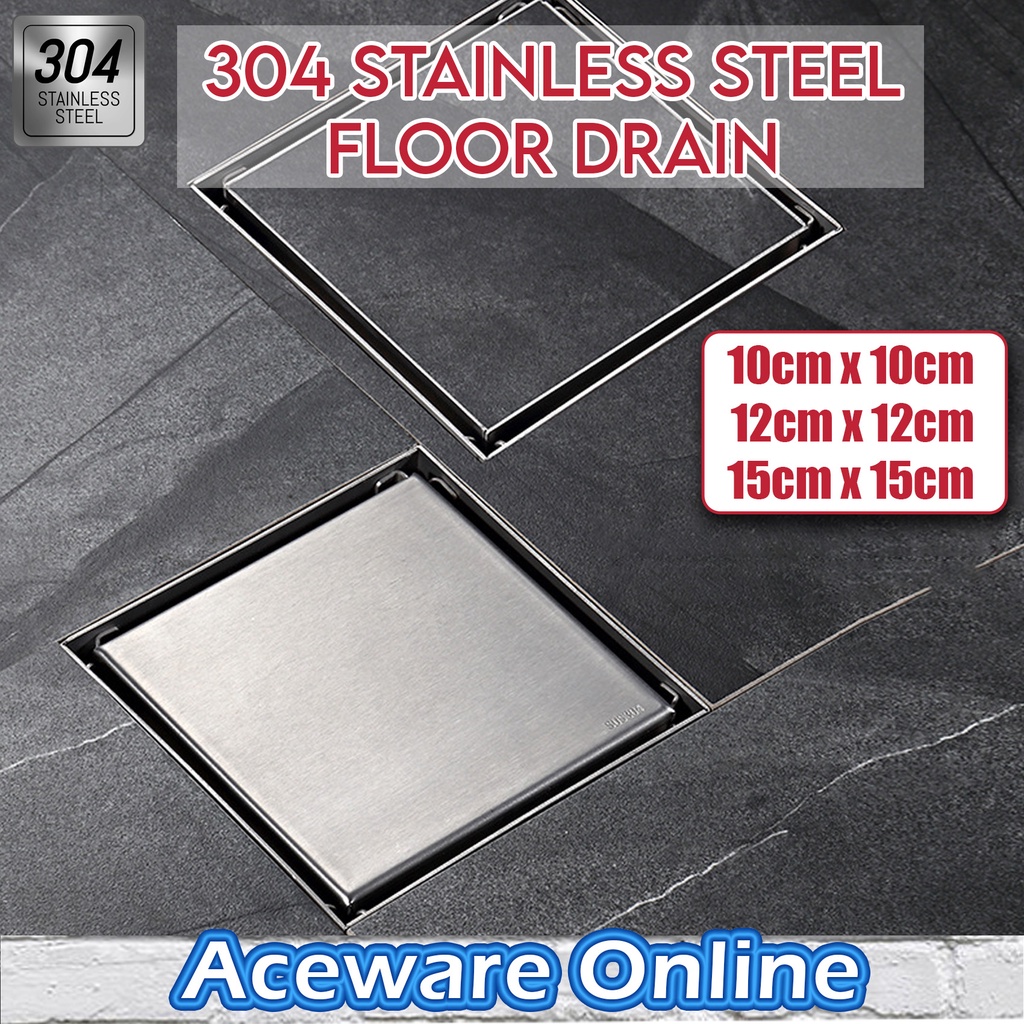 Floor Drain 304 Stainless Steel Floor Trap Grating Floor Trap Anti ...