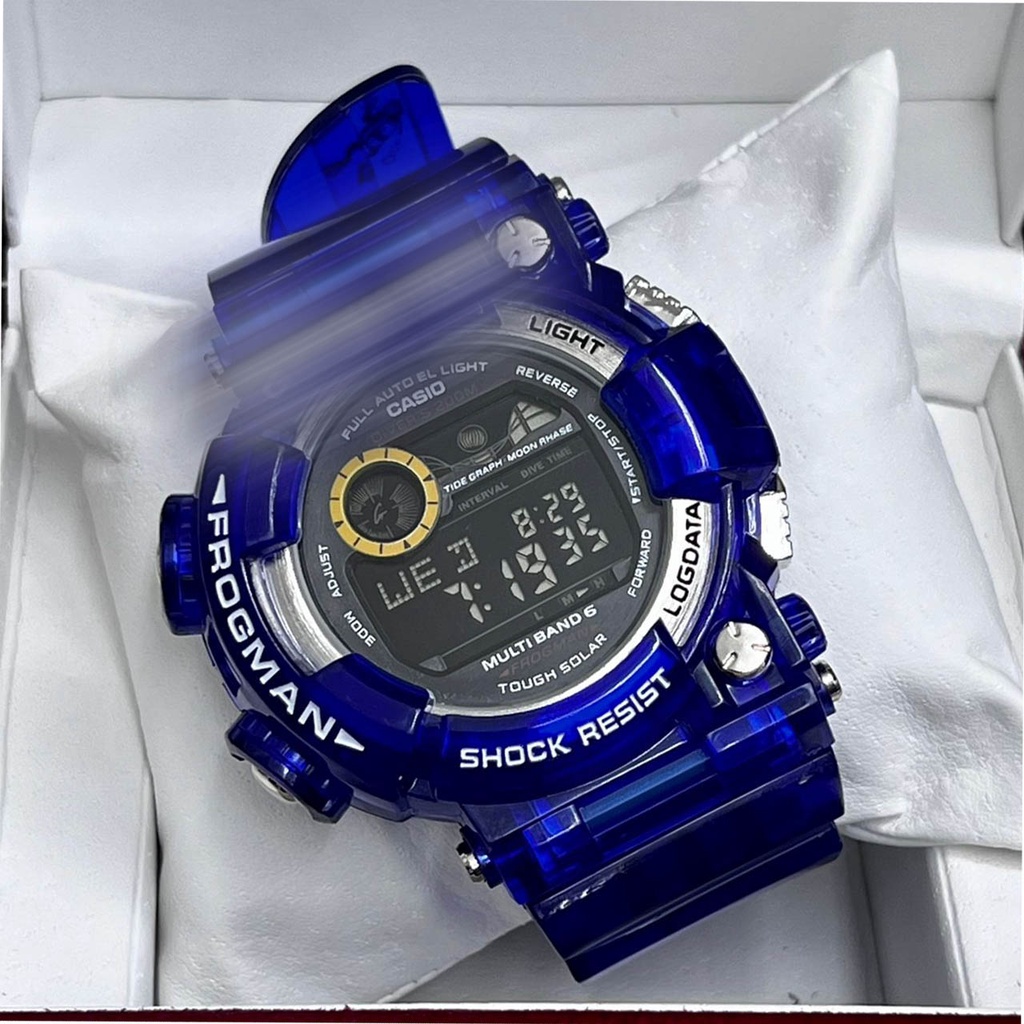 SPECIAL PROMOTIONS G....SHOCK_FROG MAN DIGITAL RUBBER STRAP WATCH FOR ...