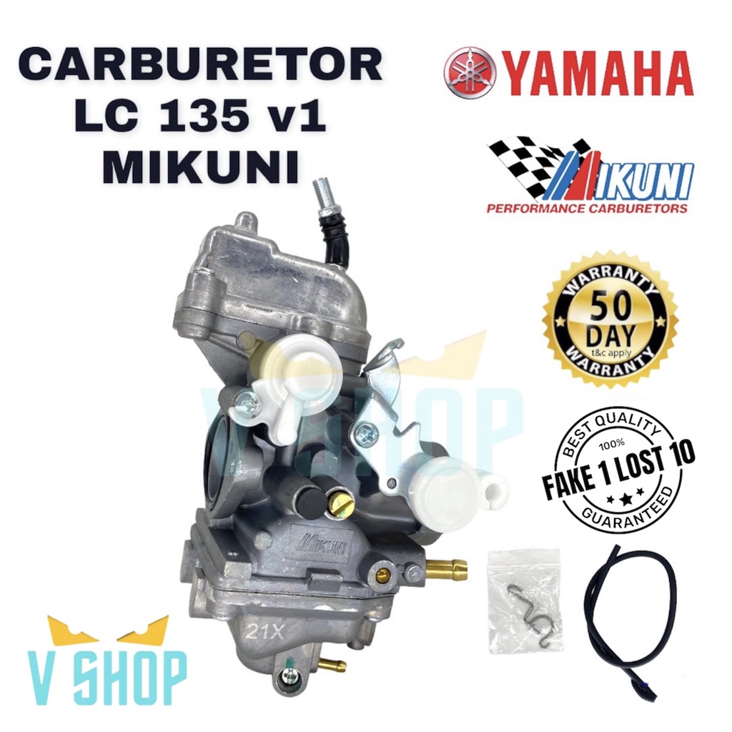VSHOPMOTOR 🇲🇾 CARBURETOR LC135 V1 LC135 NEW V2 V3 V4 ORIGINAL QUALITY ...