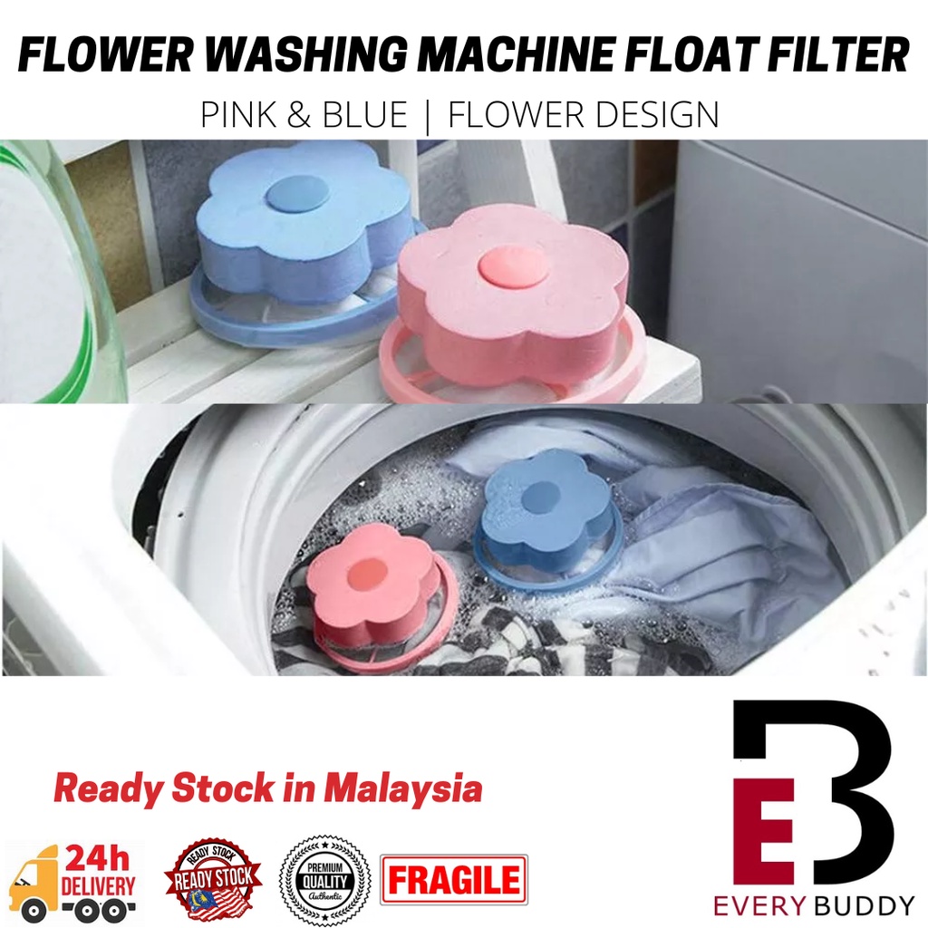 Flower Washing Machine Float Filter Hair Remover Cleaning Cloth ...