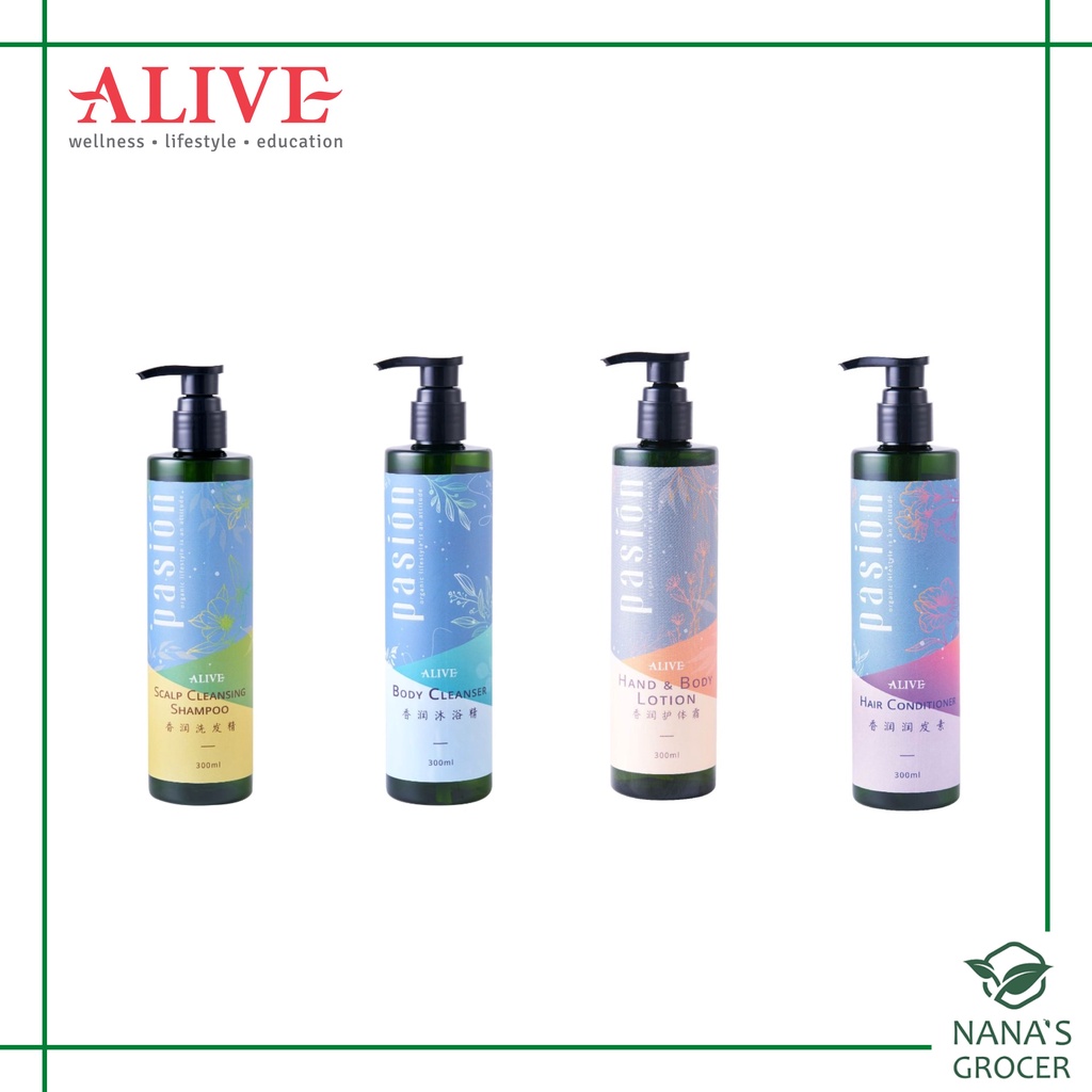 【ALIVE】PASION Body cleanser / Scalp Cleansing Shampoo / Hair ...