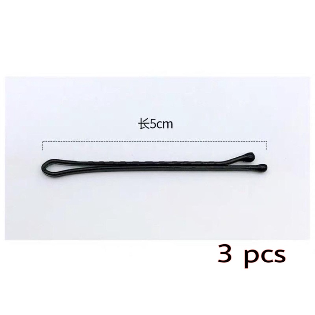 1Pc headband black hairband metal wave spring cekak rambut besi unisex ...