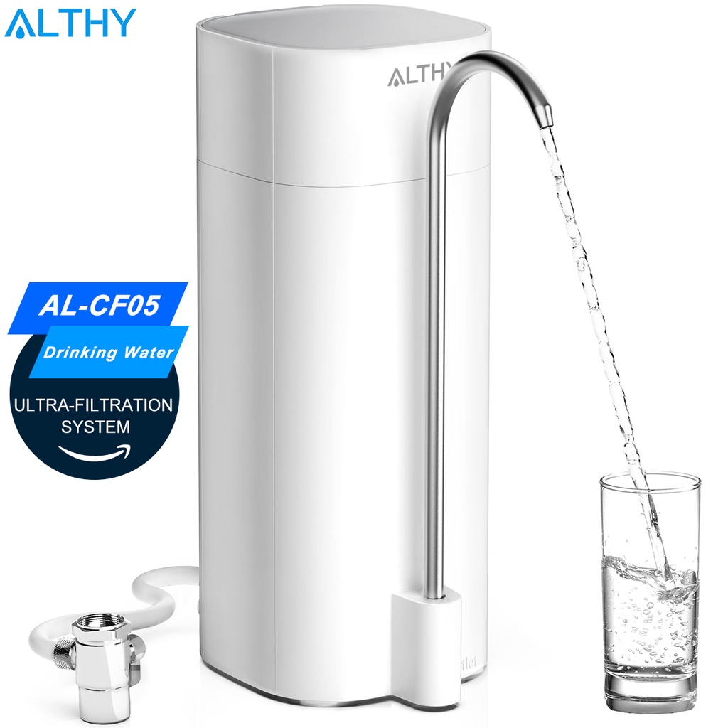 ALTHY Countertop Faucet Drinking Water Filter Purifier Ultrafiltration ...
