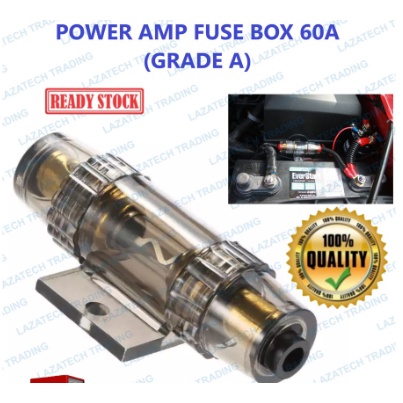 POWER AMP FUSE BOX (GRADE A) (60Amp) | Shopee Malaysia