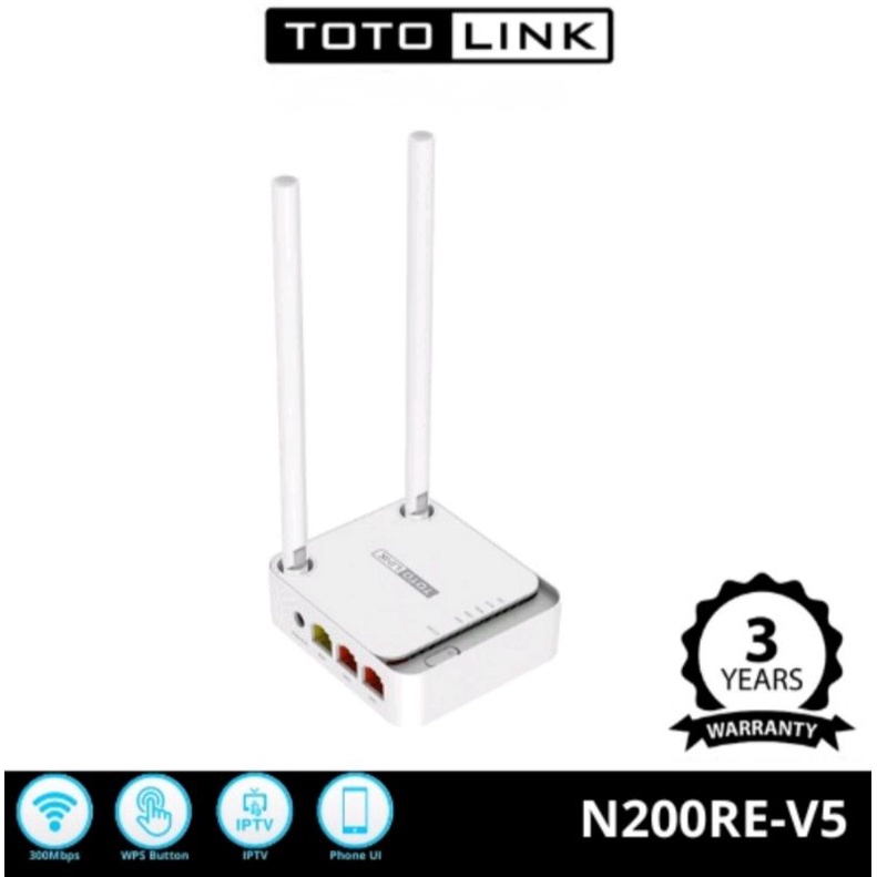 Totolink N200RE V5 WiFi N router | Shopee Malaysia