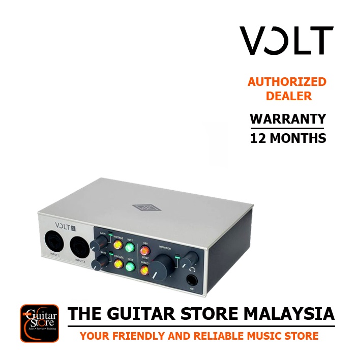 Universal Audio VOLT 2 Bus-Powered USB Audio Interface With Built-In ...