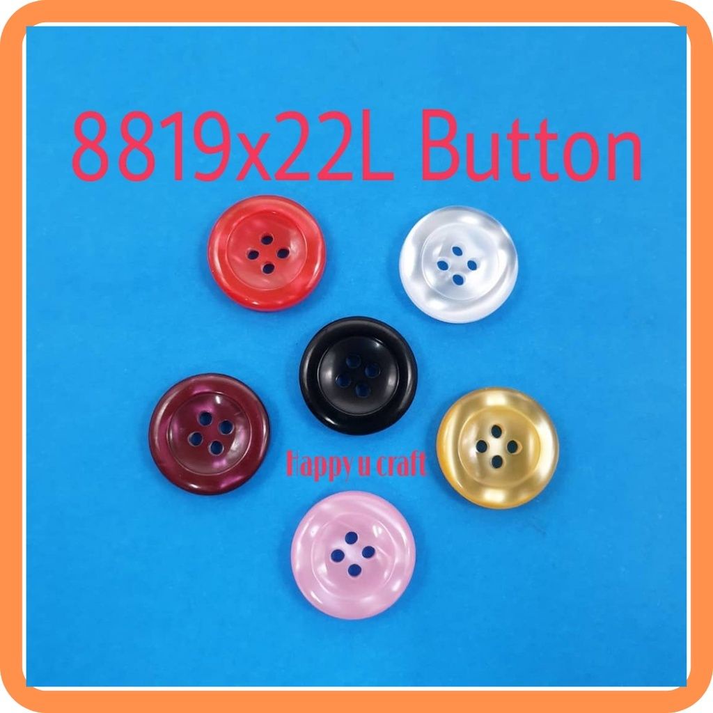 8819 Butang Kot/Butang Uniform/Butang Seluar/Trouser 22L(14mm) | Shopee ...