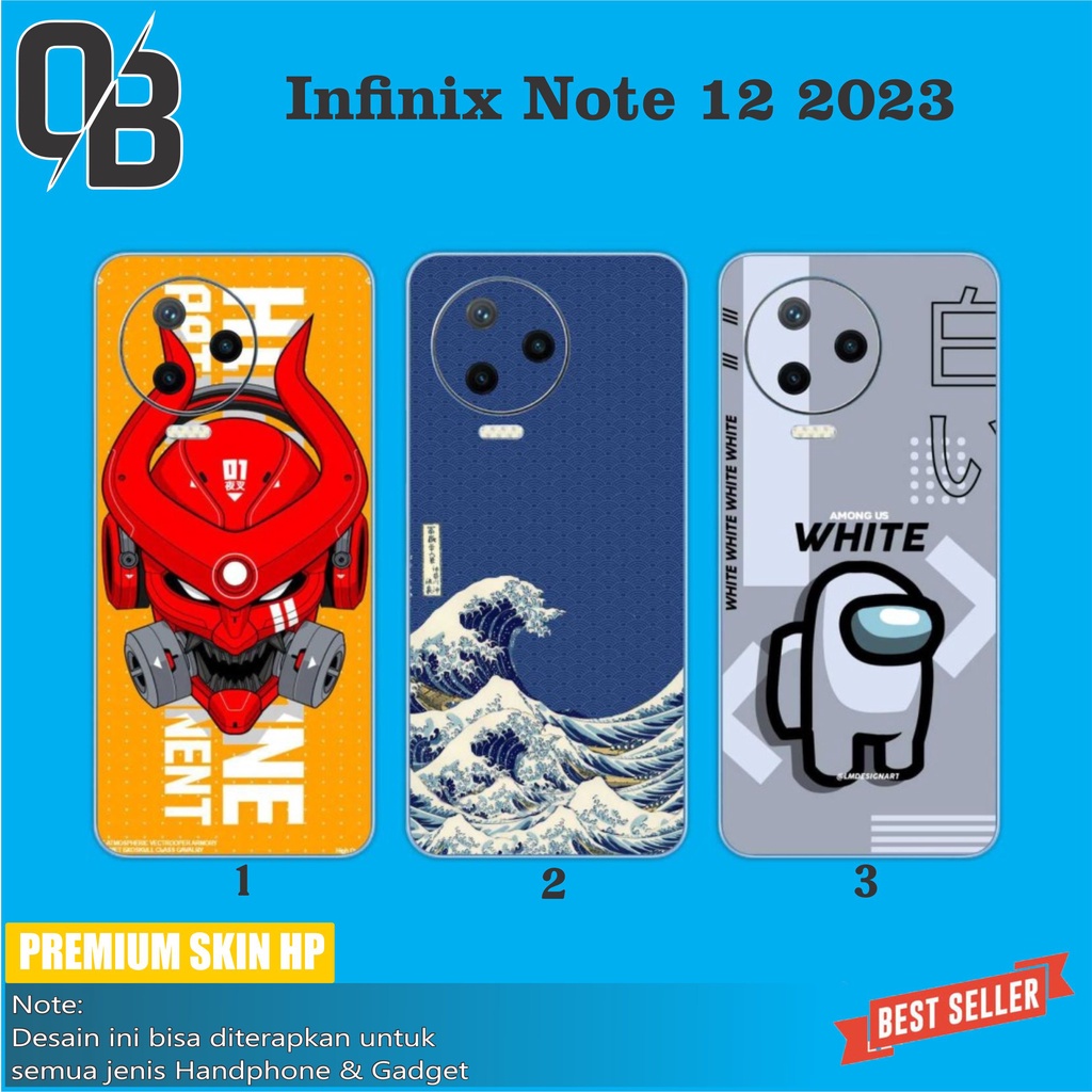 2pcs GARSKIN Mobile INFINIX Note 12 2023 (FREE CUSTOM) | Shopee Malaysia