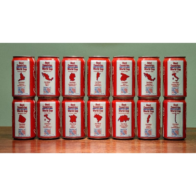 COCA COLA COKE CANS; FIFA WC FOOTBALL USA 1994 SET Holland | Shopee ... COCA COLA COKE CANS; FIFA WC FOOTBALL USA 1994 SET Holland | Shopee ...
