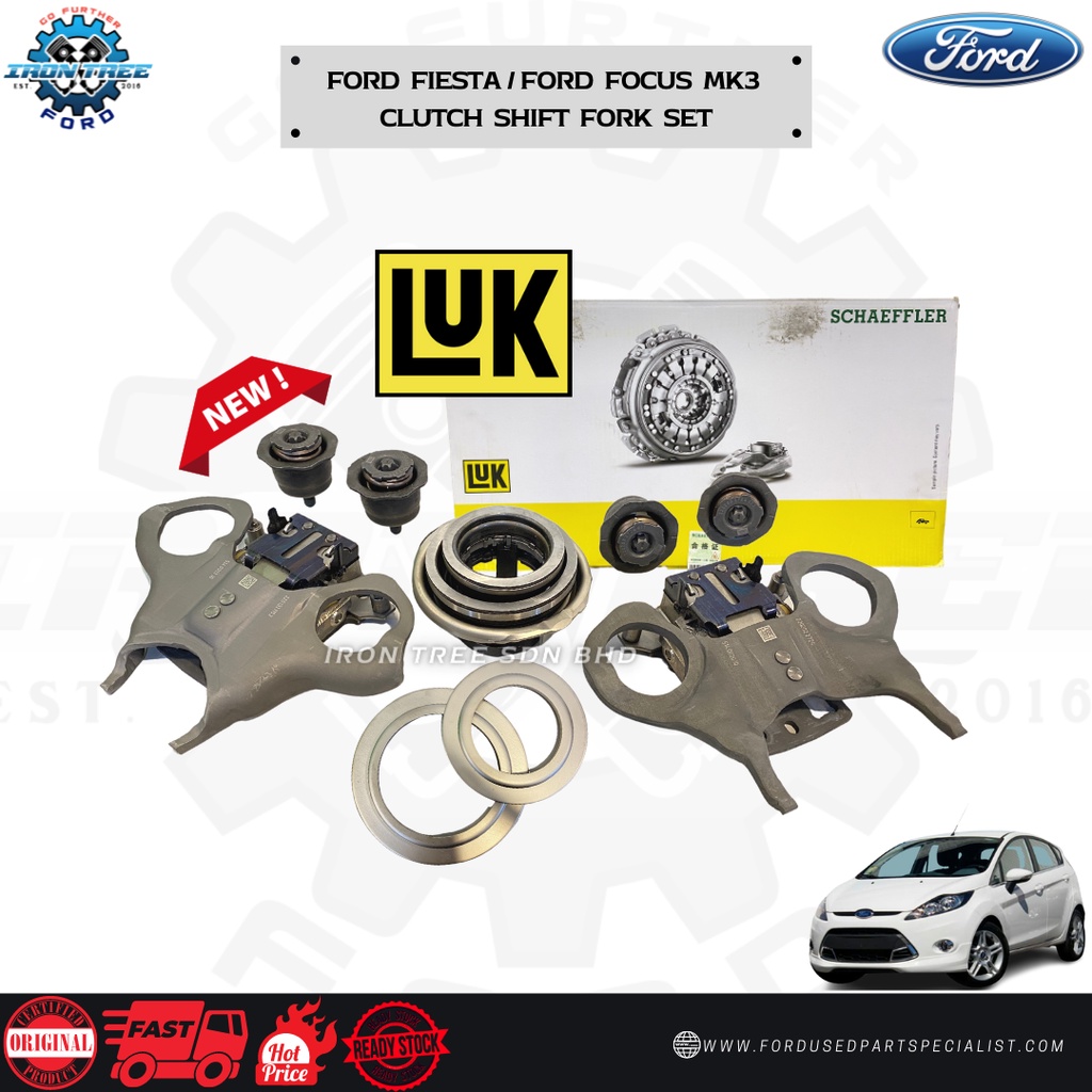 100%Original LuK Clutch Shift Fork & Bearing Ford Fiesta 1.5 1.6/Focus ...