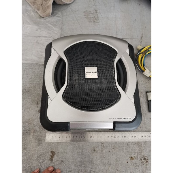 ALPINE SWE-1000 8" Active Subwoofer (Used) | Shopee Malaysia