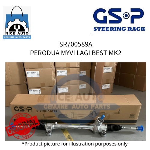 PERODUA MYVI LAGI BEST MK2 POWER STEERING GEAR RACK -BRAND 100% ...
