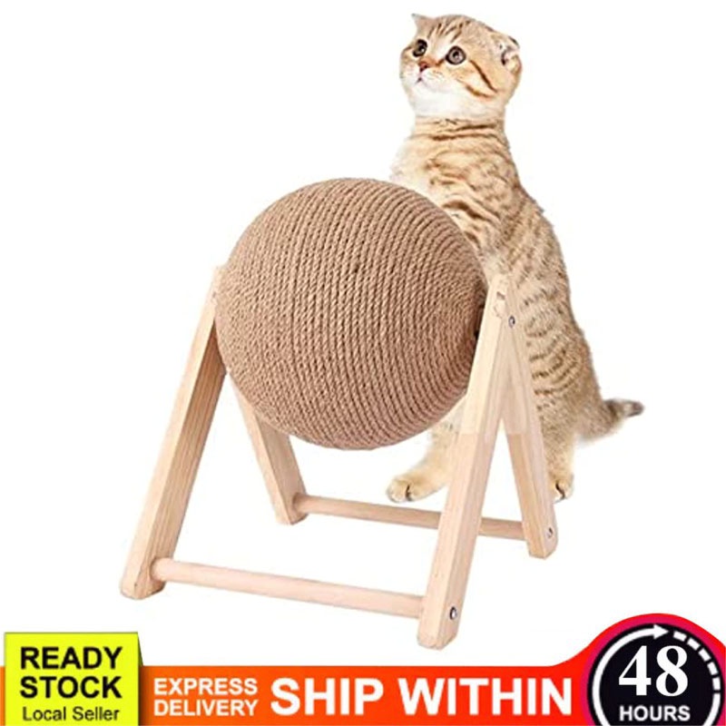 Cat Scratching Posts, Cat Scratcher Toy,Natural Sisal Cat Scratching ...