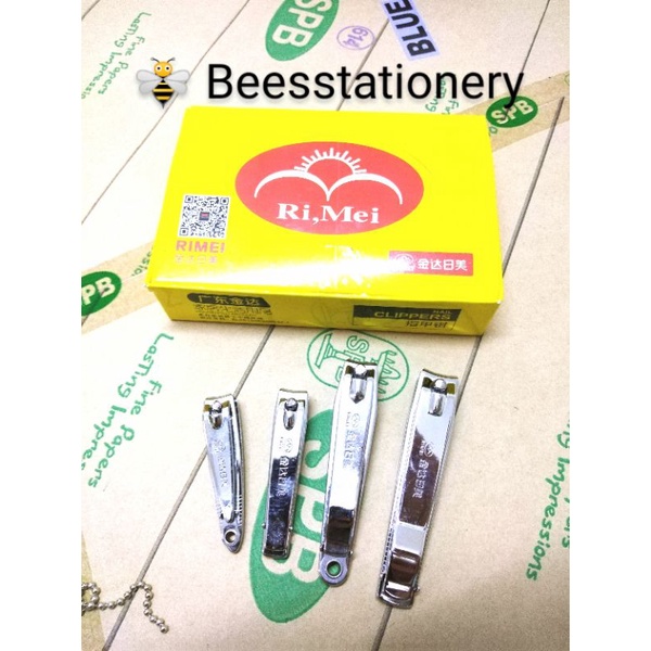 Rimei Nail Clipper ( Small / Medium / Large / Extra Large ) | Shopee ...