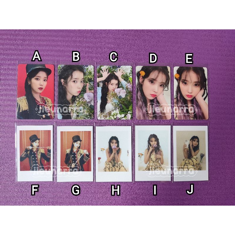 Iu PHOTOCARD OFFICIAL MD THE GOLDEN HOUR | Shopee Malaysia