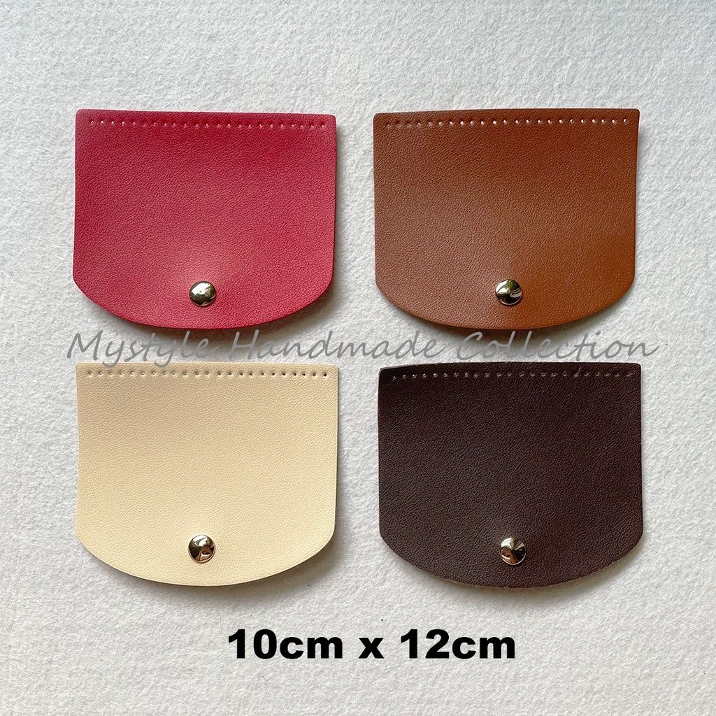 Penutup Beg PU Set dengan Magnet Jahit, Bag Cover PU Lock Set with Sew ...