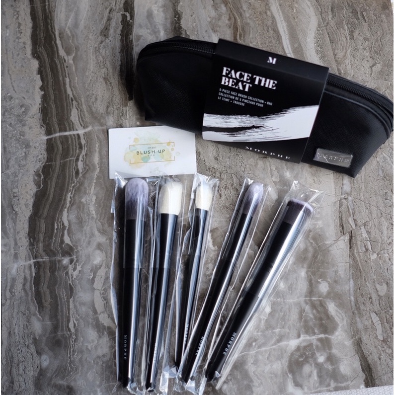 READYSTOCK MORPHE FACE THE BEAT 5-PIECE FACE BRUSH SET | Shopee Malaysia