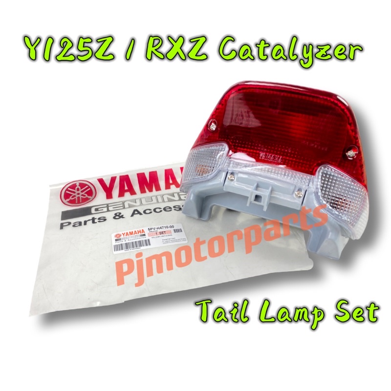 RXZ Catalyzer/Y125Z/ 125Z/ RXZ New 5PV Rear Tail Lamp Light Set & Bulb ...