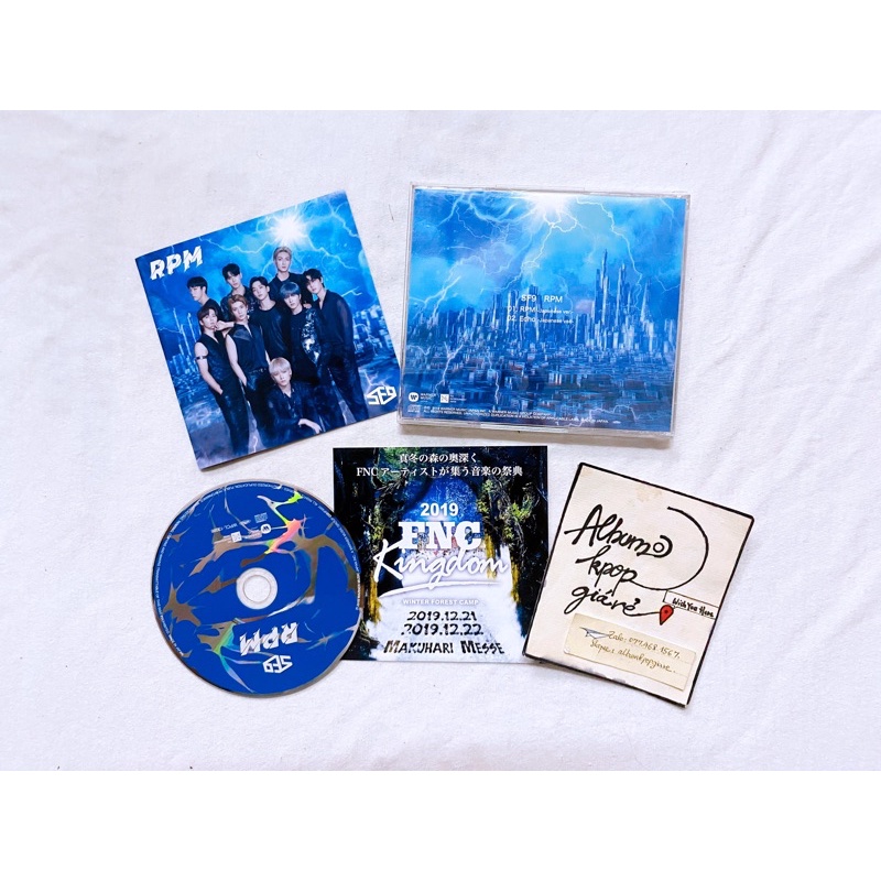 Sf9 Japanese Album Rpm has been unsealed, including Cd Mini booklet as ...