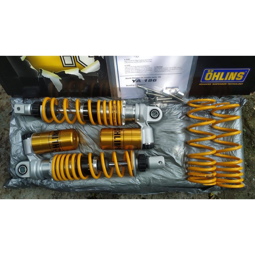 ORIGINAL OHLINS NVX155 ABSORBER YA786 YA767 YA186 100% Original OHLINS YA 786 YA 767 FSK 128 ...