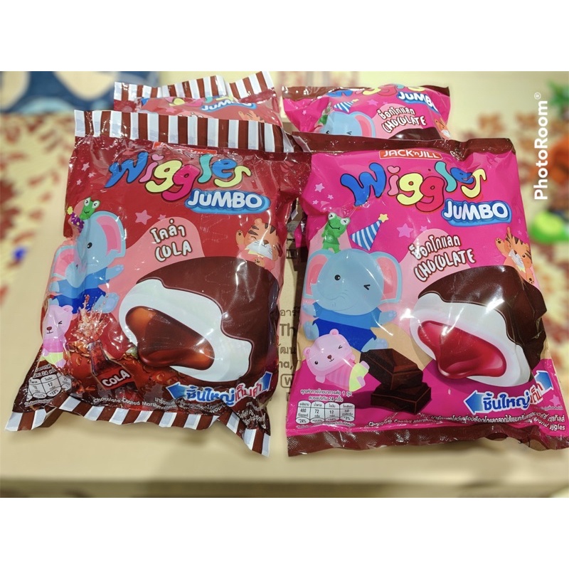 Wiggles JACK&JILL Thai Marshmallow Cotton Candy 144g Covered with ...